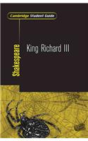 Buy Cambridge Student Guide to King Richard III By William Shakespeare ...