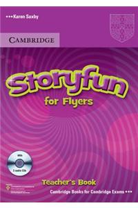 Buy Storyfun for Flyers Teachers Book with Audio CDs (2) By Karen Saxby ...