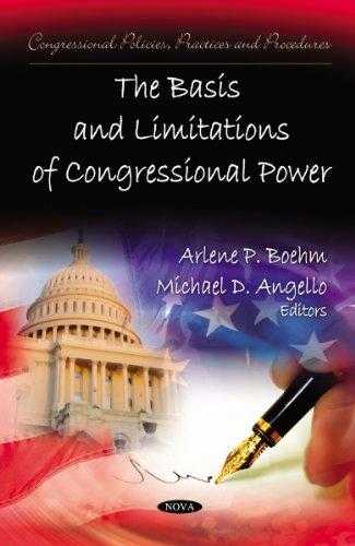 Buy The Basis and Limitations of Congressional Power By Arlene P Boehm ...