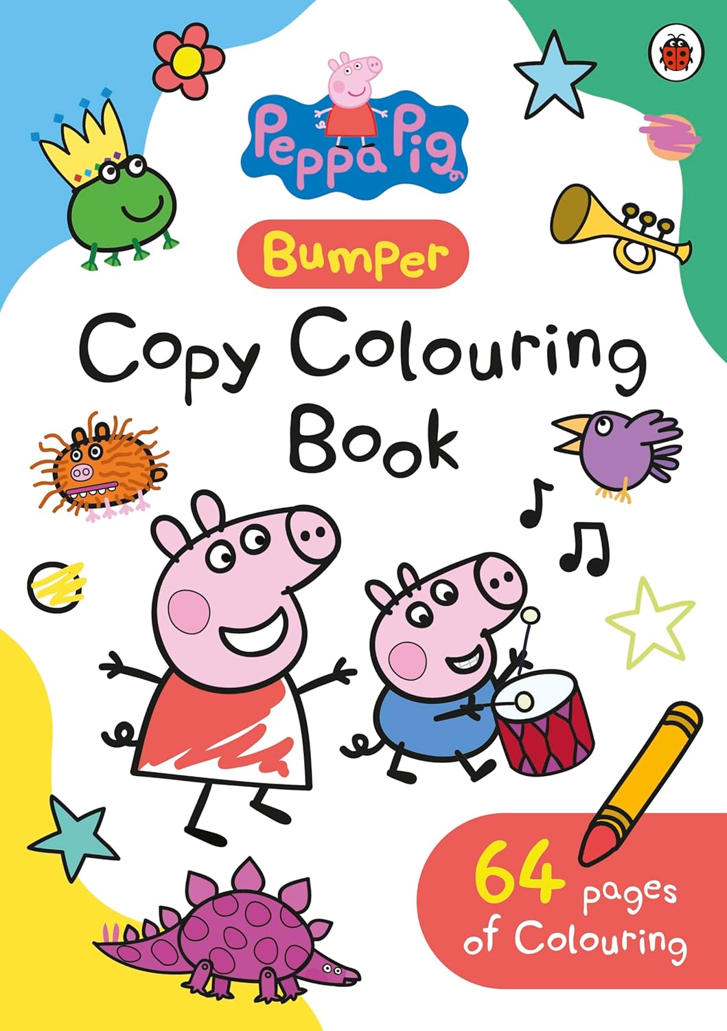 Buy Peppa Pig: Bumper Copy Colouring Book By Peppa Pig | Bookchor.com