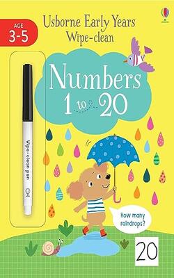 Buy Early Years Wipe Clean Numbers 1 To 20 By Nill | Bookchor.com