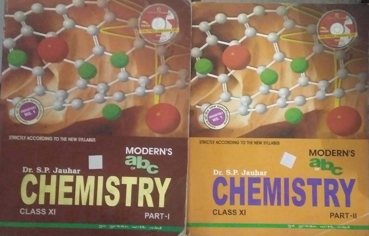 Buy Moderns ABC Of Chemistry Part -i & Ii By Dr. S.p. Jauhar | Bookchor.com